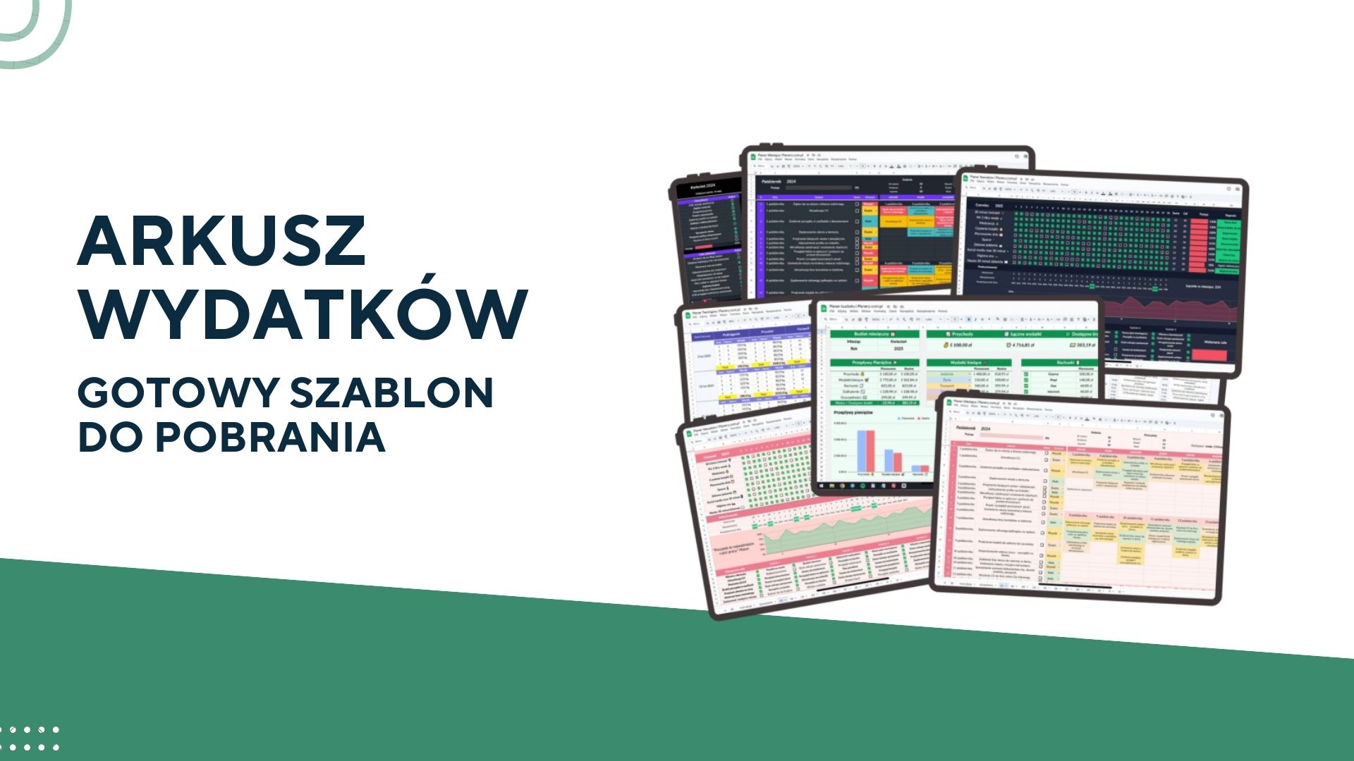 Arkusz wydatków Excel – Szablon do pobrania
